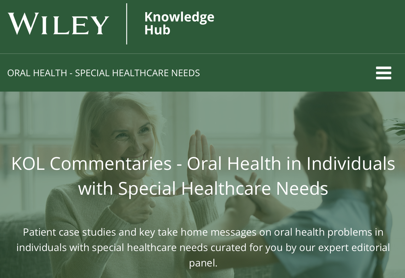 Wiley Knowledge Hub - SCD presentations